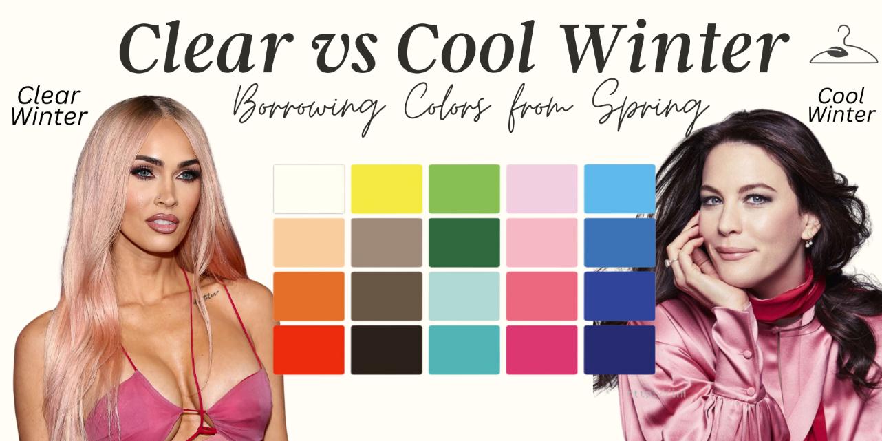 Clear Winter VS Cool Winter: Key Differences - My Eco Closet