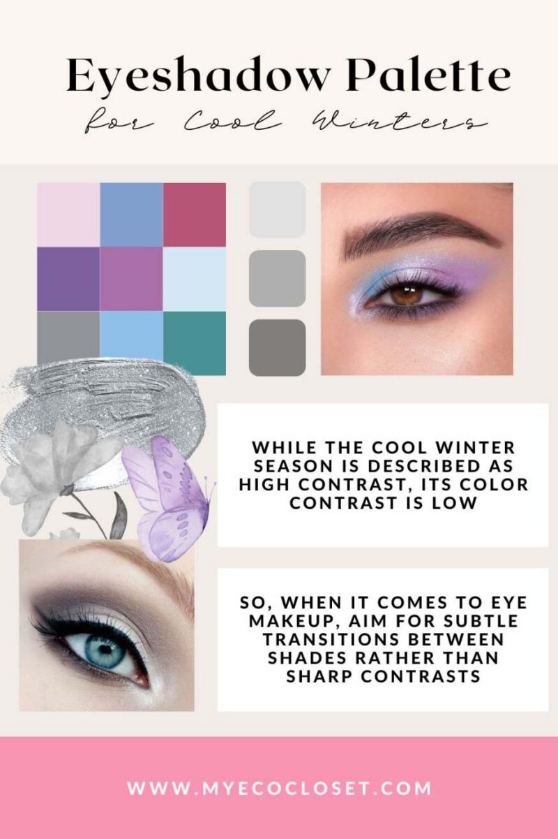 Cool Winter Eyeshadow Palette: Your Blueprint to Stunning Eyes | My Eco ...