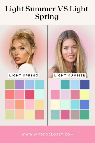 Light Spring vs Light Summer: How to Tell Them Apart | My Eco Closet