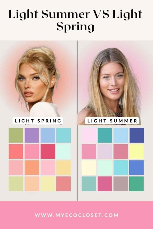Light Spring VS Light Summer: How to Tell Them Apart - My Eco Closet
