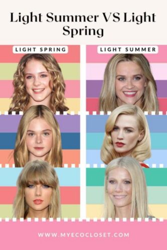 Light Spring vs Light Summer: How to Tell Them Apart | My Eco Closet