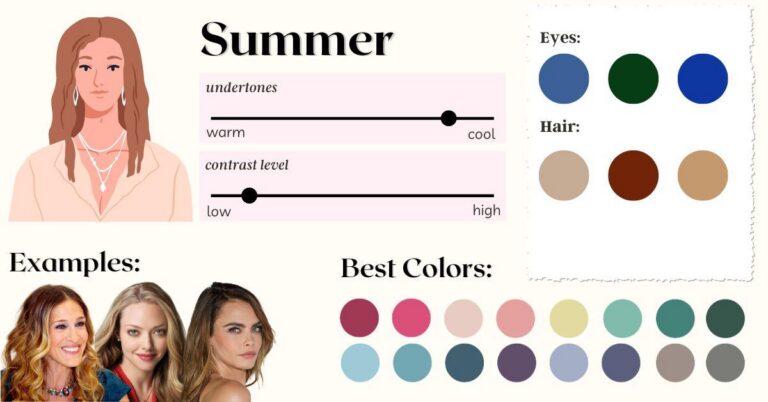 Summer Color Analysis A Guide To Your Best Look My Eco Closet