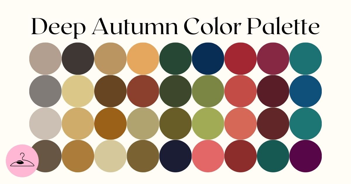 Deep Autumn Color Palette: What You Need to Know - My Eco Closet