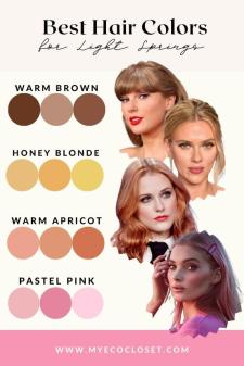 Best Light Spring Hair Colors: Your Ultimate Guide - My Eco Closet