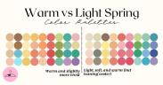 Warm Spring vs Light Spring: Key Differences - My Eco Closet