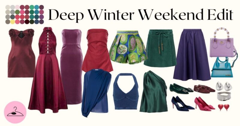 Deep Winter Capsule Wardrobe: How to Style The Palette - My Eco Closet