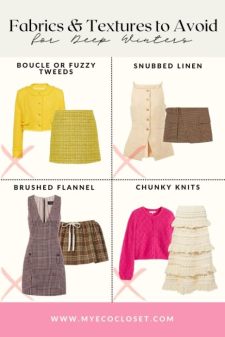 Deep Winter Capsule Wardrobe: How to Style The Palette - My Eco Closet