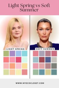 Light Spring vs Soft Summer: How to Tell Them Apart | My Eco Closet