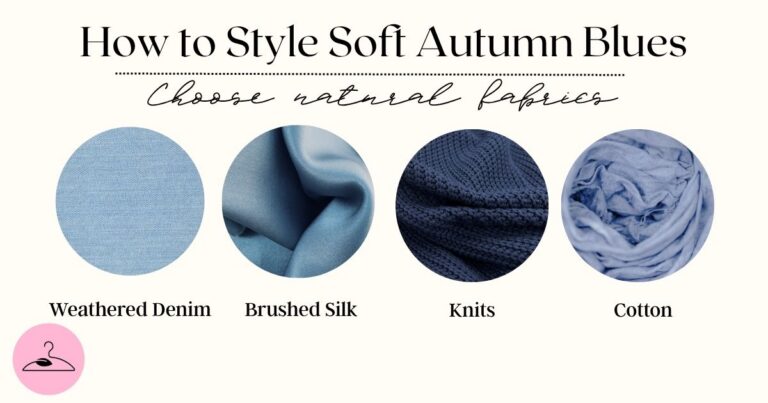 Soft Autumn Blues: How to Style The Color Family | My Eco Closet