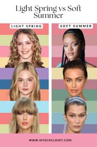 Light Spring vs Soft Summer: How to Tell Them Apart | My Eco Closet