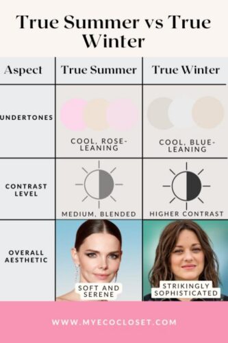 True Summer vs True Winter: How to Tell Them Apart | My Eco Closet